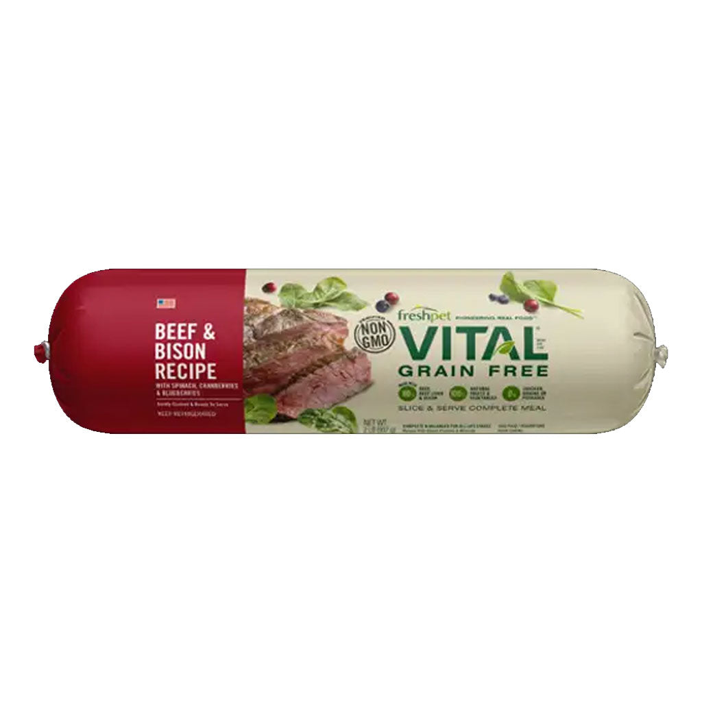 Beef & Bison Roll – URBANPAWPETS LTD.